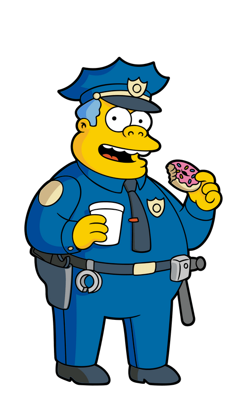 Chief Clancy Wiggum FiGPiN #873 - The Pop Central